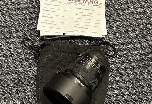 Samyang MF 10mm f/2.8 ED AS NCS CS Canon EF
