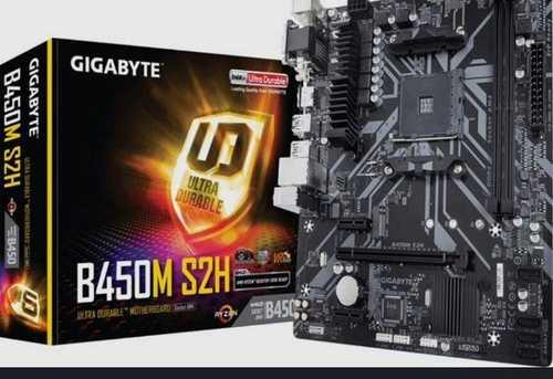 Материнская плата Gigabyte B450M S2H