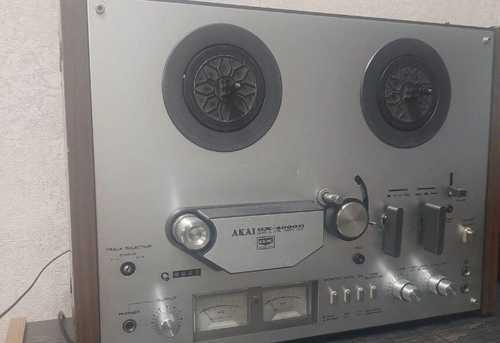 Бабинный магнитофон akai gx4000d