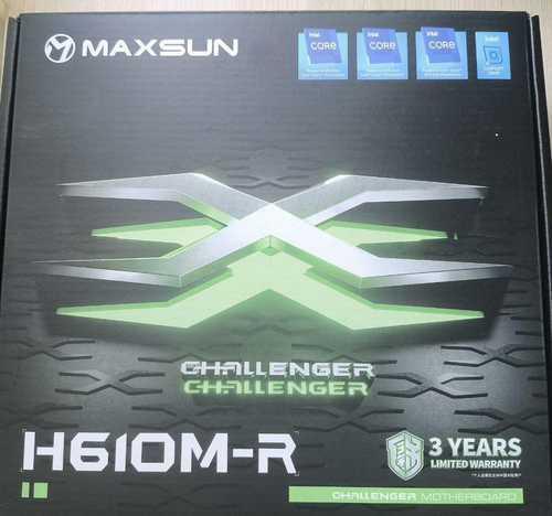 Maxsun Challenger H610M-R новая