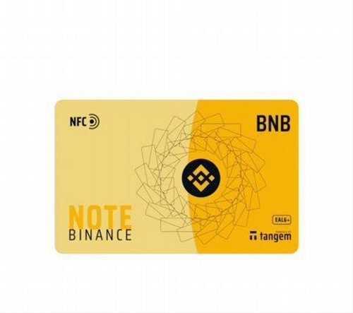 Аппаратный кошелёк Tangem Note BNB