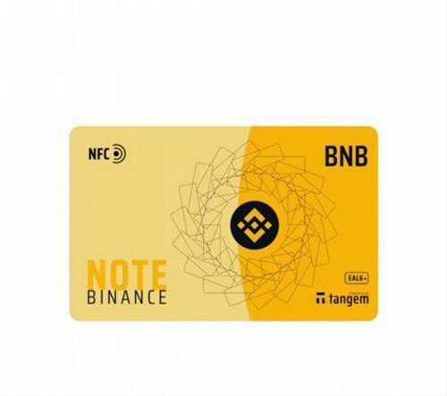 Аппаратный кошелёк Tangem Note BNB