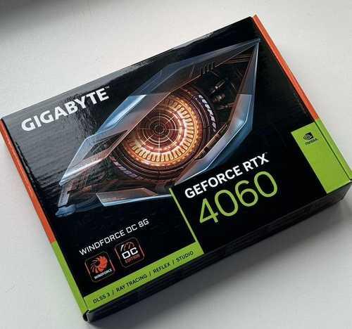 Видеокарта Gigabyte RTX 4060 Windforce OC 8GB