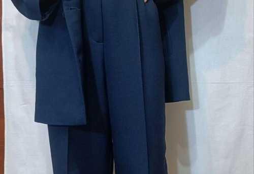 Брючный костюм женский размер S синий 12Storeez
