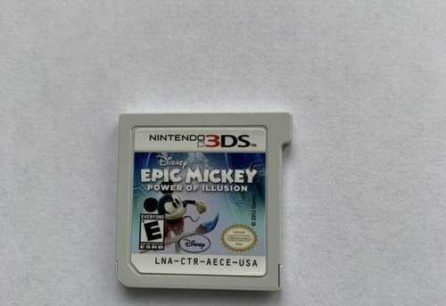 Картридж для 3DS Epic Mickey