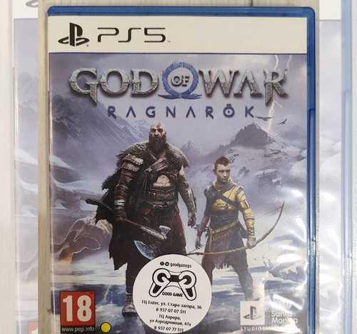 Игра god of war ragnarok ps5 диск