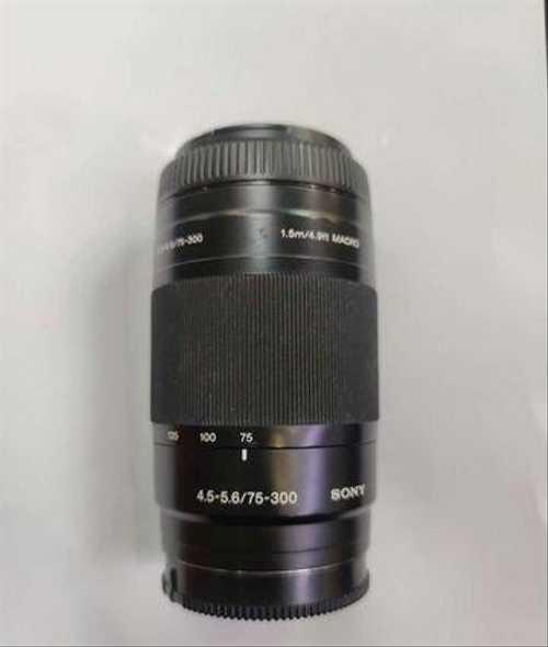 Объектив Sony 75-300mm 4.5-5.6