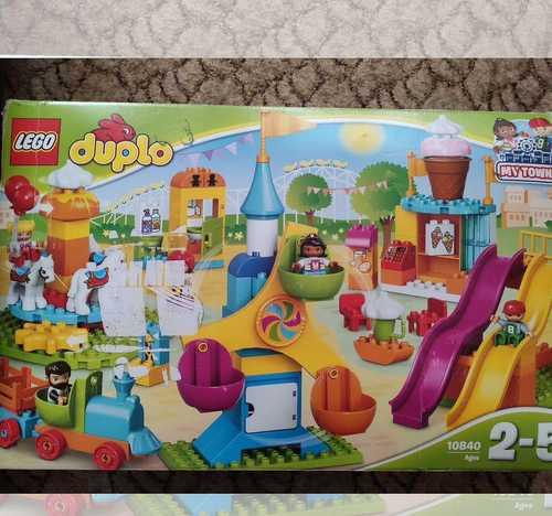 Lego duplo 10840 Большой парк аттракционов