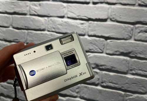 Компактный фотоаппарат Konica Minolta dimage X50
