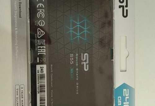 SSD накопитель Silicon Power Slim S55 2.5" 240 гб