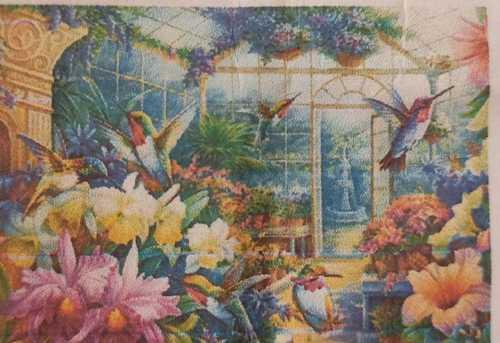 Алмазная мозаика картина набор цветы