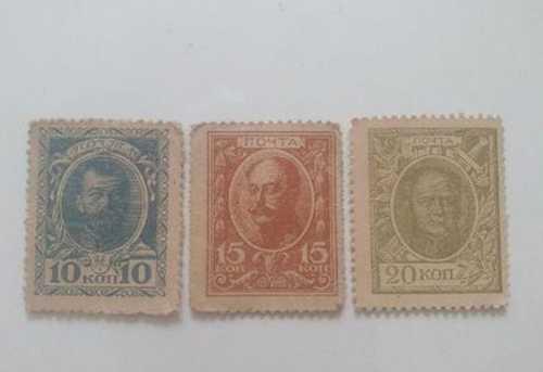 Деньги марки 1915 1 выпуск