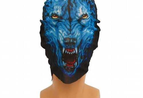 Карнавальная маска - чулок "Волк"