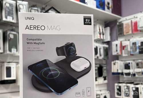 Беспроводное сзу Uniq Aereo Mag 3-in-1 15W