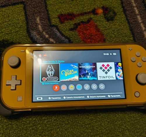 Nintendo switch lite прошитая