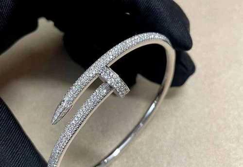 Золотой Браслет серьги кольцо Cartier