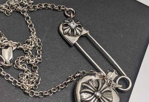 Цепочка и кулон Chrome Hearts