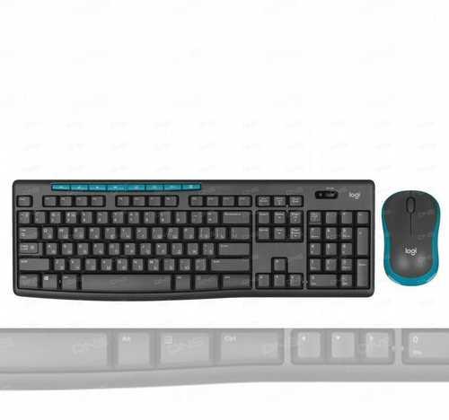 Клавиатура мышь беспроводная Logitech Wireless Com