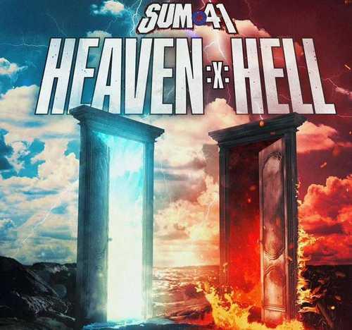 Виниловая пластинка Sum 41 - Heaven:x:Hell (Blue Vinyl 2LP, Limited Edition)