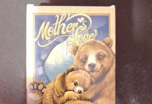 Tuvalu 2014 50c Mothers Love Brown Bear silver