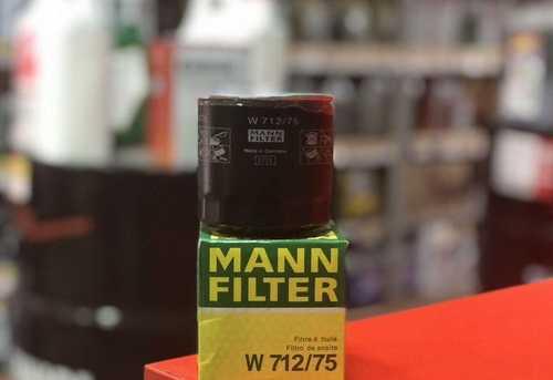 Фильтр масляный MAN-filter W712/75
