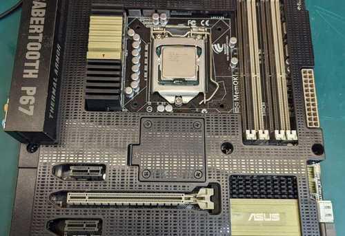 Материнская плата Asus TUF p67+ i5 2500k