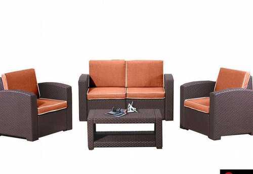 B:Rattan Комплект мебели Rattan Premium 4, венге
