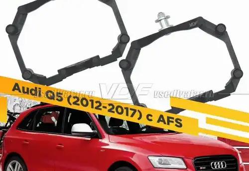 Переходные рамки для замены линз в фарах Audi Q5 2