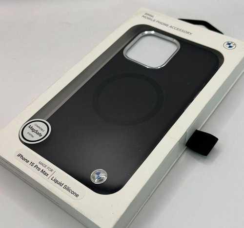 Чехол BMW для iPhone 15 / Pro / Pro Max silicone