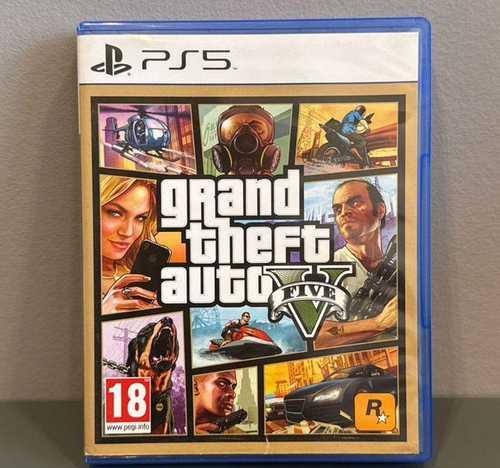 Gta 5 ps5 диск