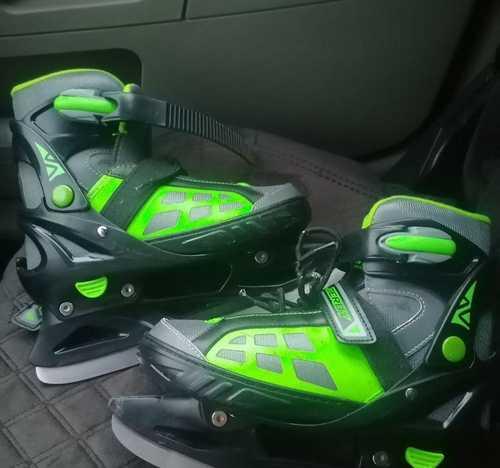 Коньки хоккейные детские раздвижные 37-40