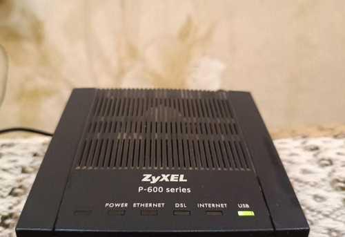 Модем Zyxel P-600 series