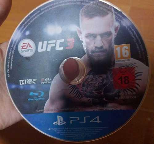 Продам диск UFC3 на PS4