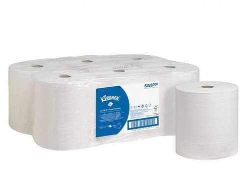 Бумажные полотенца в рулонах Kleenex Ultra белые д