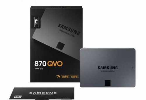 Внутренний SSD накопитель Samsung QVO 870 на 1 тб