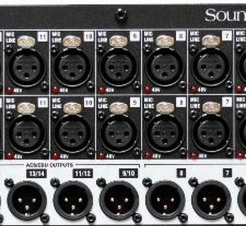 Микшер Soundcraft MSB-32 Cat5 Mini Stagebox 32 (3U
