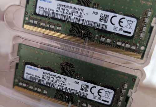 Samsung m471a1k43db1 DDR4 8+8 Gb