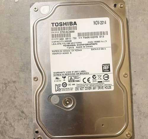 Жесткий диск toshiba  ssd