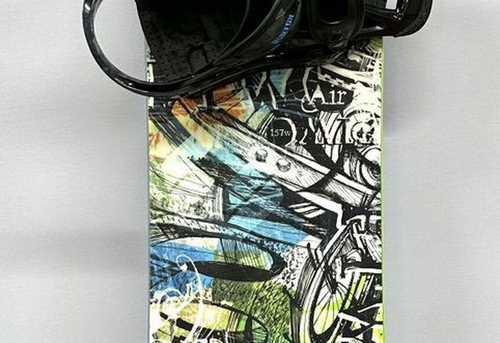 Сноуборд комплект ftwo 157w+Burton freestyle L