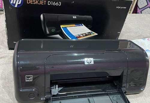 Принтер струйный HP Deskjet D1663