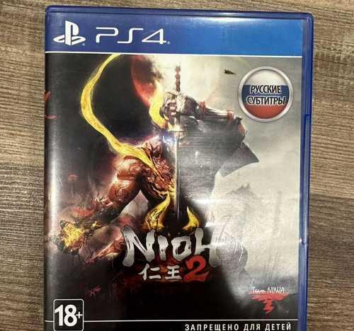 Игра для playstation ps5 nioh2