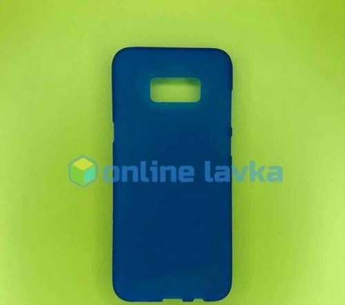 Чехол силикон Activ для Samsung S8+ синий