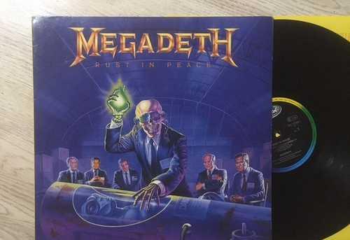 Megadeth - Rust In Peace 1990 Europe 1st press