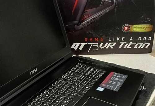 Игровой ноутбук msi 17.3