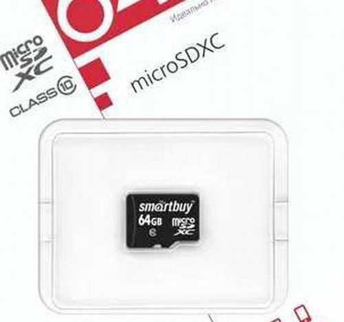 Карта памяти MicroSD 64gb