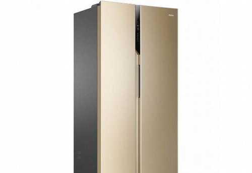 Холодильник Side-by-Side Haier HRF-541DG7RU, золот
