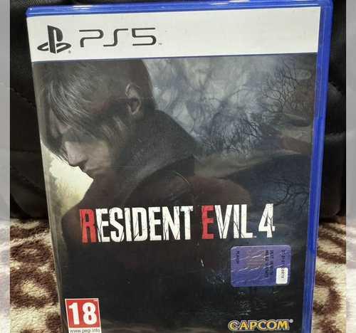 Resident evil 4 remake ps5 диск