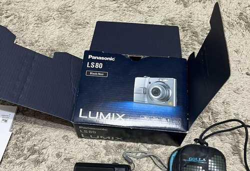 Компактный фотоаппарат panasonic lumix ls-80