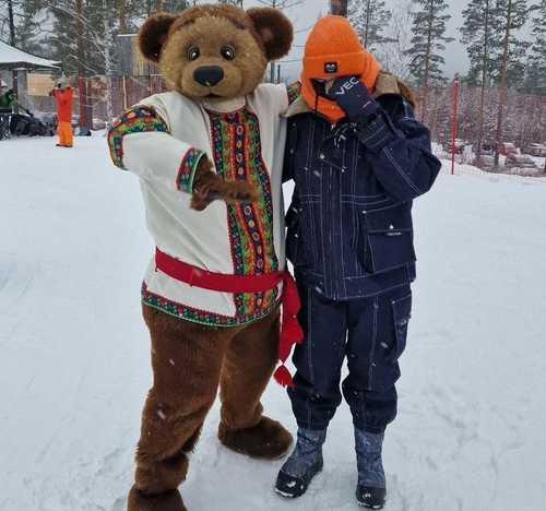Костюм жен/муж сноуборд, куртка и полукомбенизон