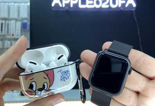 Apple watch + airpods чехол и ремешок в подарок